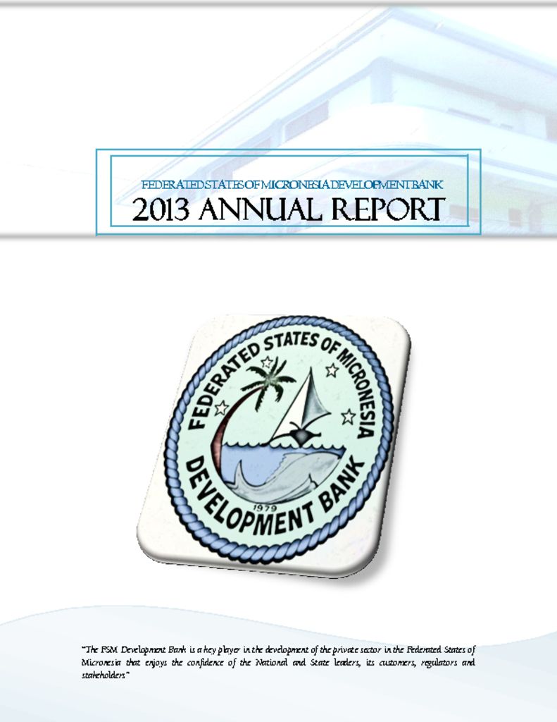 FSMDB Annual Reports – FSMDB